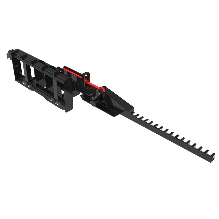 Skid Steer Front End Wheel Loader Sickle Bar Mower Attachment Hydrauli ...